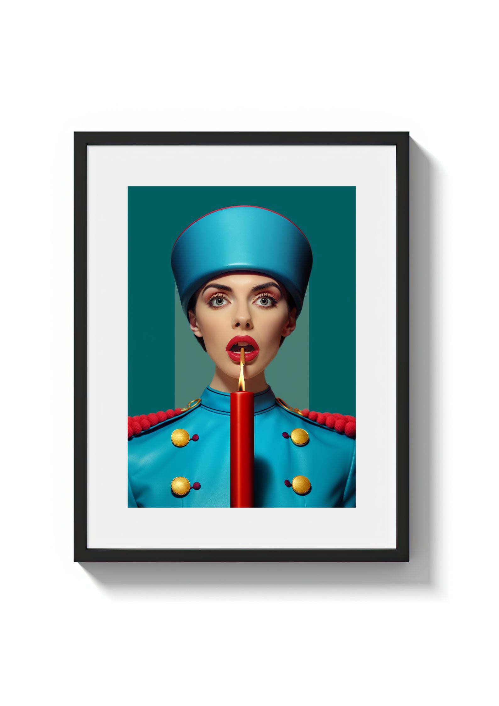 Glamour Model Fashion: Limited Edition Wall Art Print – DOTCOM ART