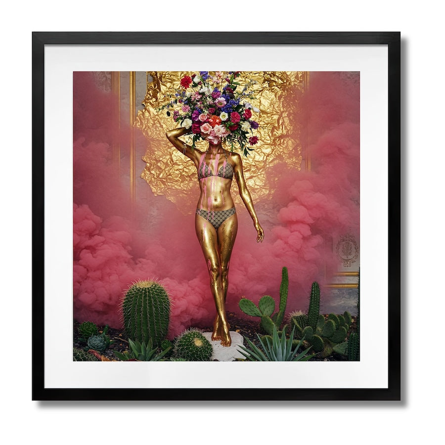 High fashion Floral Surrealism | Limited Edition Wall Art Print – DOTCOM ART