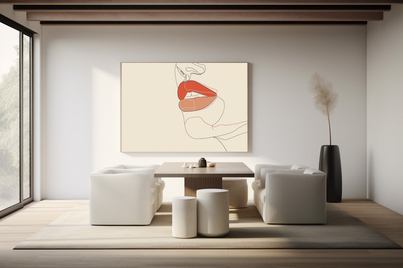 Line Art Fine Art Prints – Minimalist Drawing & Contour Wall Art ...