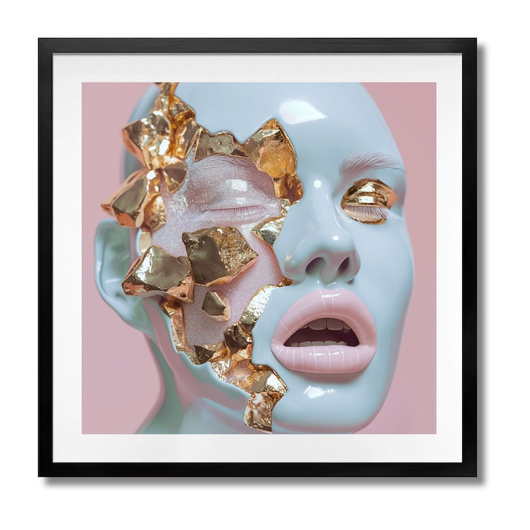 Glamour Beauty: Modern Vogue Portrait | Limited Edition Wall Art Print ...